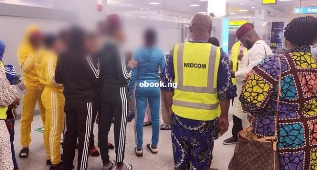 NINE TRAFFICKED NIGERIAN GIRLS ARRIVE LAGOS – TIME.COM.NG